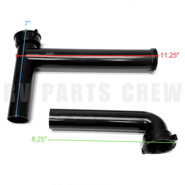 Jayco RV 1.5" Continuous Waste Pipe / Plumbing Drain Kit 0087694