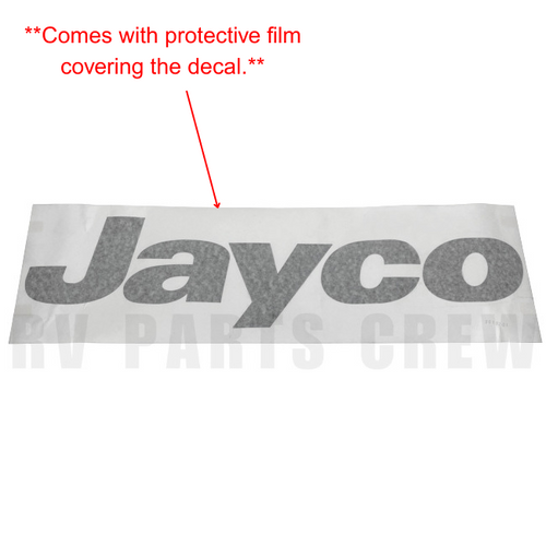 Jayco RV Logo Decal 3.67" x 28.86" Black 2010201